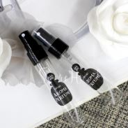 DST-24 Fragrance Sticker Modern – Black Silver (24 Stickers Per Sheet ...