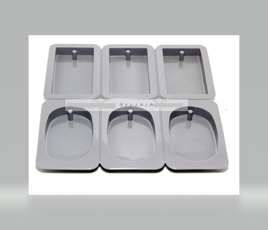 Silicone Tablet Mould Two-type of 6 Balls (Ellipse / Rectangular ...