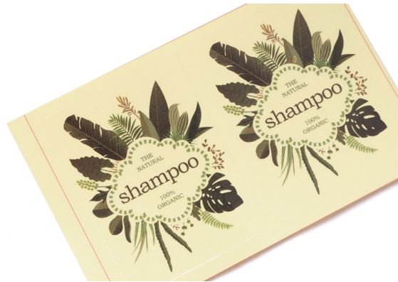 Sticker transparent – Organic Shampoo (2 Stickers Per Sheet) - Sydney ...