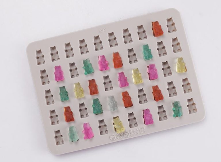 Silicone Tablet Mould Haribo Little Bear Jelly 50 balls (MC336 ...
